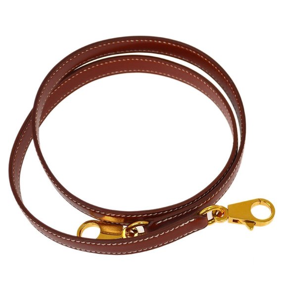 Hermes | Accessories | Hermes Kelly Bag Strap Box Calf Brique 82735 ...